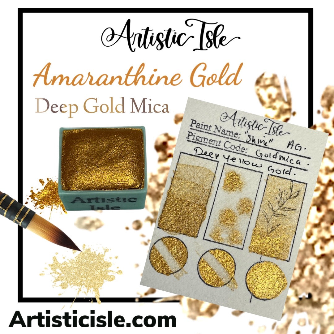 Shine, Amaranthine Gold, metallic, color shift | Artistic Isle